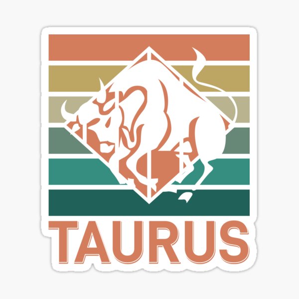 "Taurus - Zodiac" Sticker for Sale by nicolasmuani | Redbubble