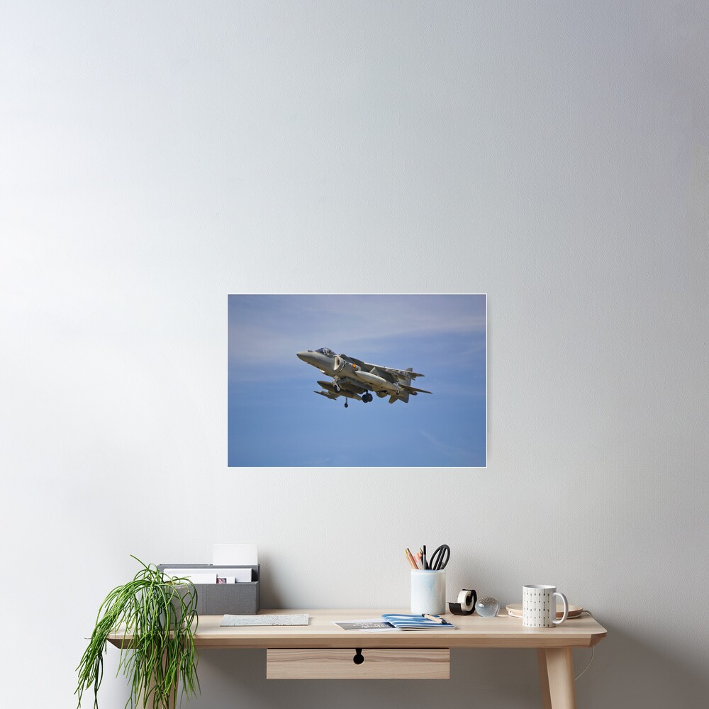 "Harrier Jump Jet" Poster by AmarylisValdeon | Redbubble