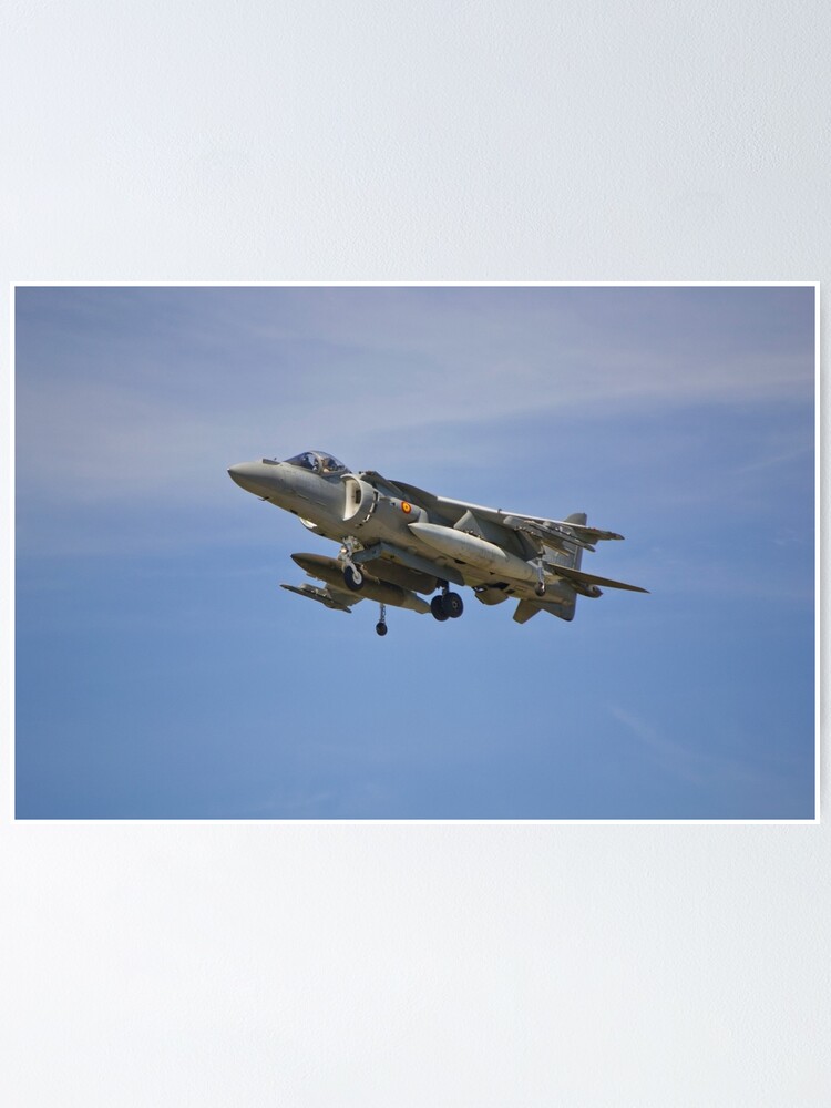 "Harrier Jump Jet" Poster by AmarylisValdeon | Redbubble
