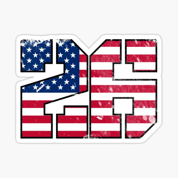 "Vintage Classic Retro America USA 26 Decal Car Racing Number" Sticker ...