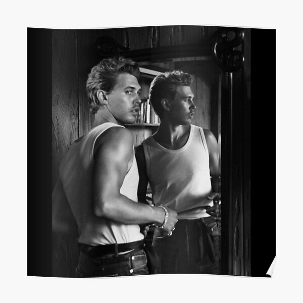 "Austin Butler Muscles" Poster by inspiredtiger | Redbubble