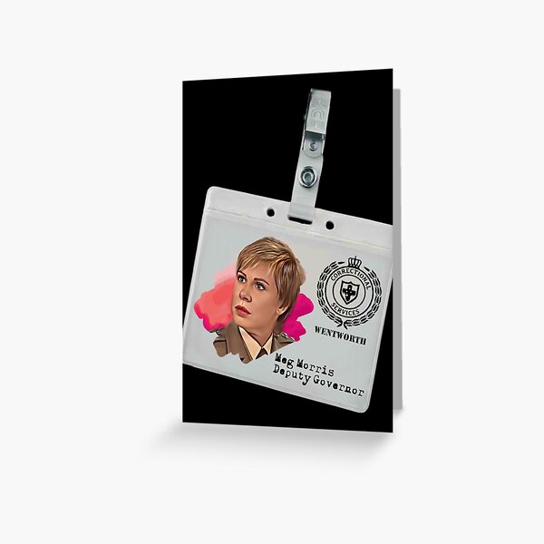 "Meg Morris - Prisoner Cell Block H" Greeting Card by allt-allshade ...