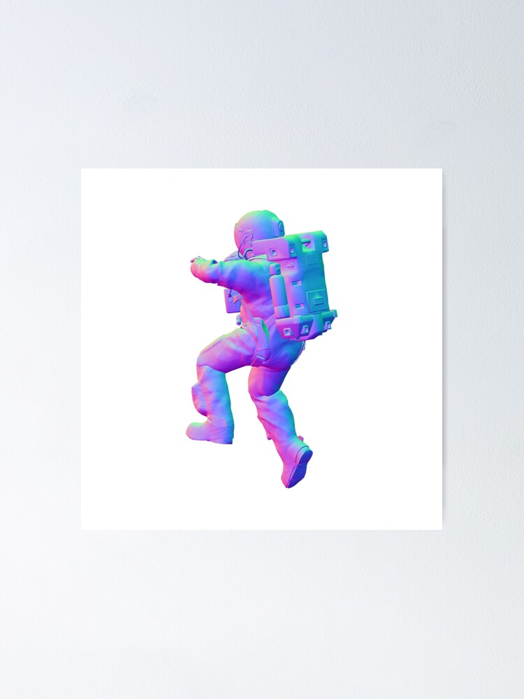 "Astronaut in space sideways , Glitch swag" Poster for Sale by OojArt ...