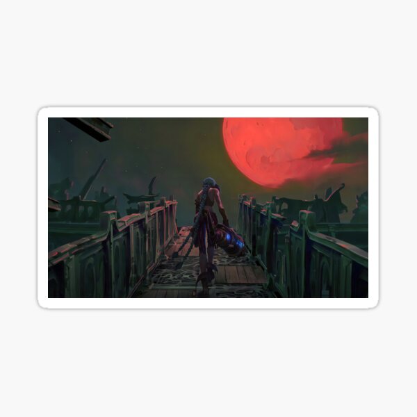 "Savage Arcane Jinx swallowing the blue magic ball" Sticker for Sale by ...