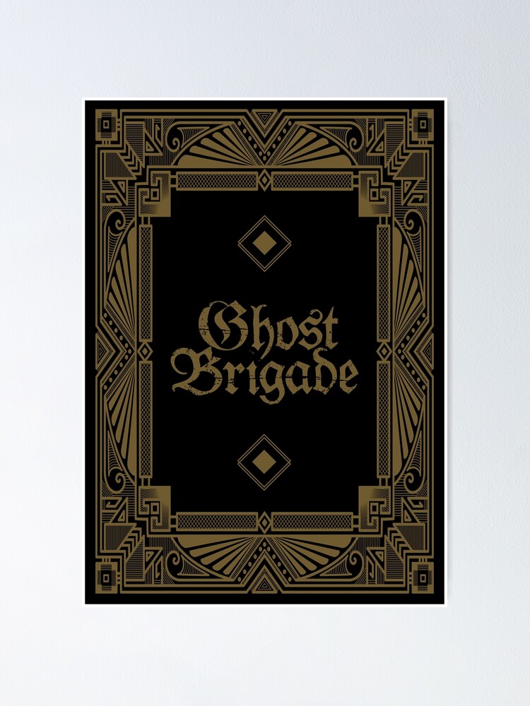 "Ghost Brigade Frame" Poster for Sale by MMelodicMM | Redbubble