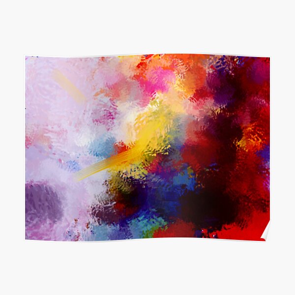 " Colorful abstract color combination" Poster for Sale by RetinArt ...