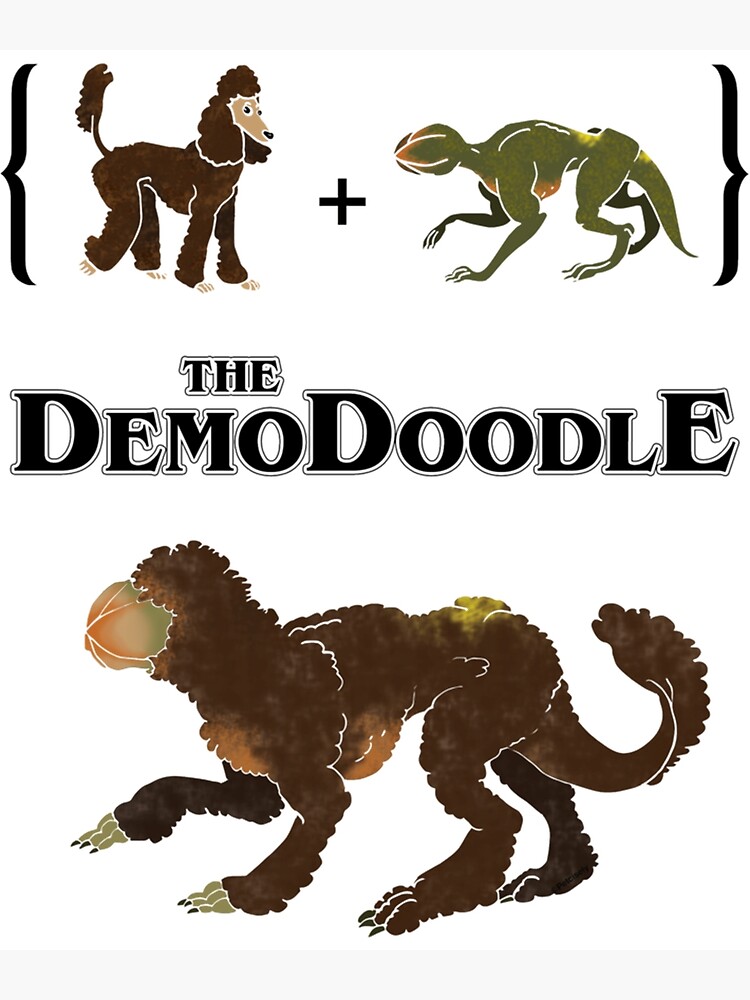 "Stranger things, Demo dog mix with poodle is DemoDoodle " Poster for ...