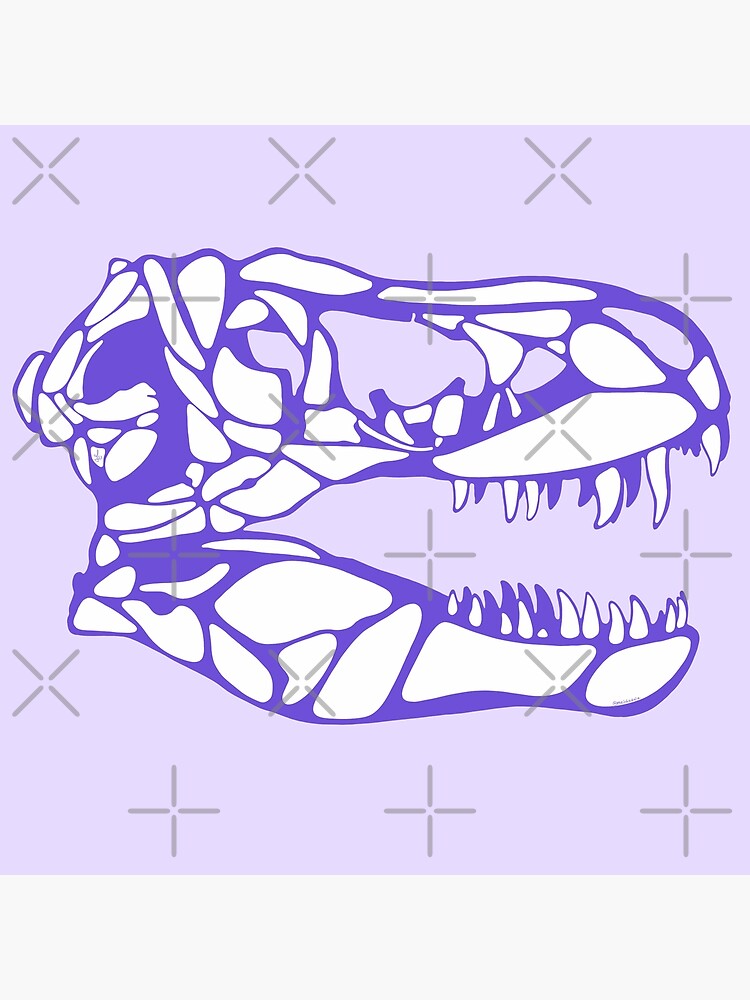 "Tinker the Tyrannosaurus rex in Purple" Poster for Sale by melda-dole ...