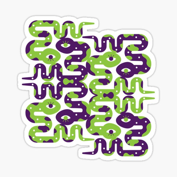 "snakes" Sticker for Sale by MD750 | Redbubble