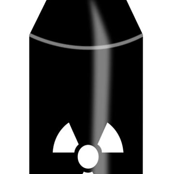 "Nuclear Bomb" Sticker for Sale by AlienStickers | Redbubble