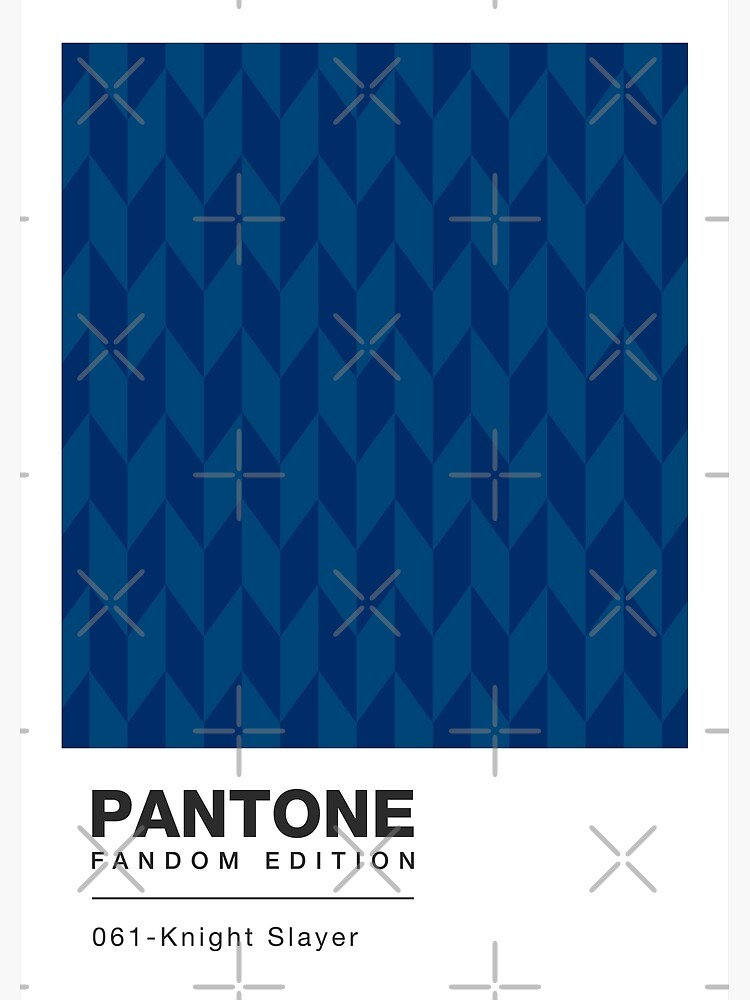 Pantone Color - Knight Slayer Premium Matte Vertical Poster sold by ...