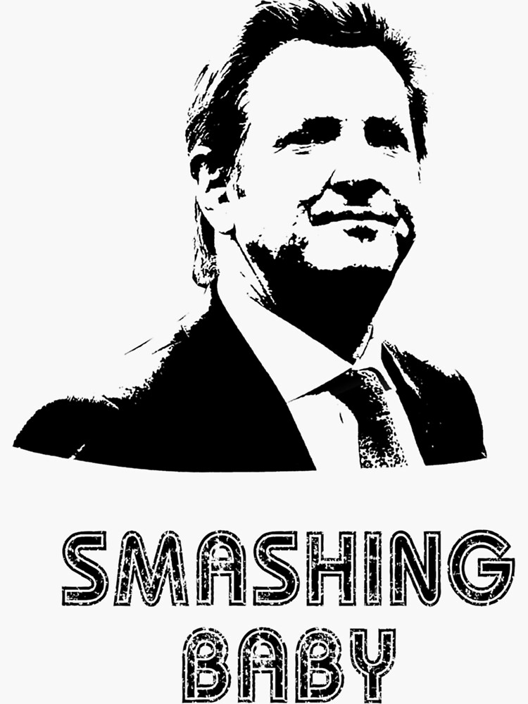 "Mark Nicholas Smashing Baby English Cricket 1970's80's Essential T-Shi ...