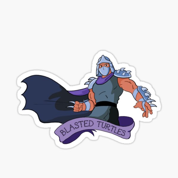 "Shredder" Sticker for Sale by samskellington | Redbubble