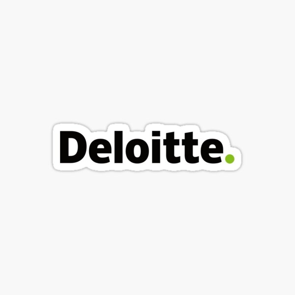 "Funny Auditing Assurance Accounting Deloitte" Sticker for Sale by ...