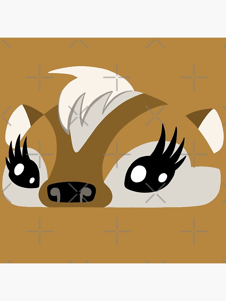 "Tiramisu Face" Poster for Sale by PinkRhino24 | Redbubble