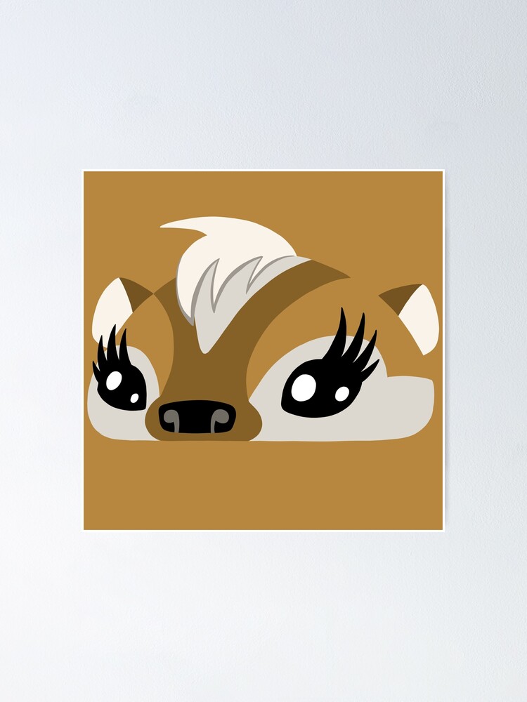 "Tiramisu Face" Poster for Sale by PinkRhino24 | Redbubble