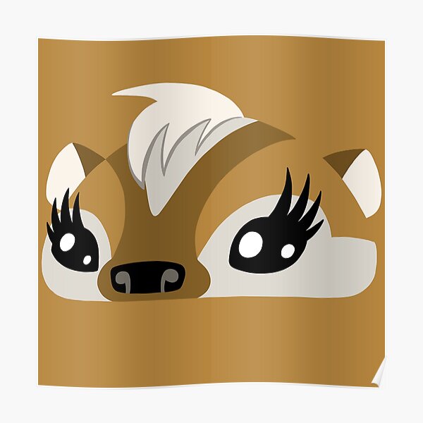 "Tiramisu Face" Poster for Sale by PinkRhino24 | Redbubble