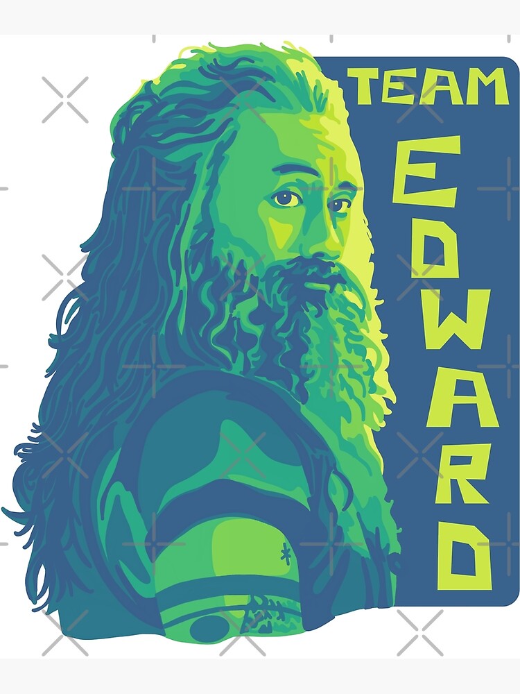 "Team Edward Teach (Blackbeard)" Poster for Sale by unhingedheather ...