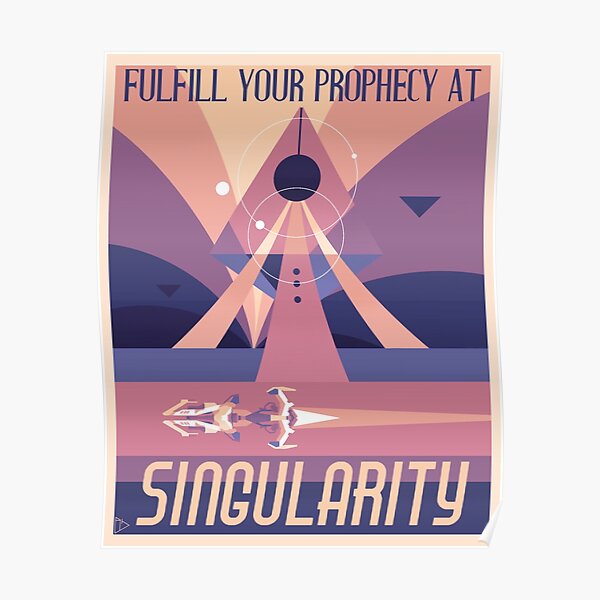 "Retro - Prophecy" Poster for Sale by echodrifts | Redbubble
