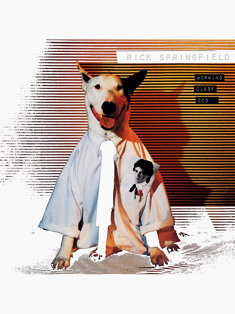 "Rick Springfield musicus legend aktors and musician man " Sticker for ...