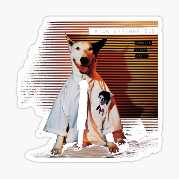 "Rick Springfield musicus legend aktors and musician man " Sticker for ...