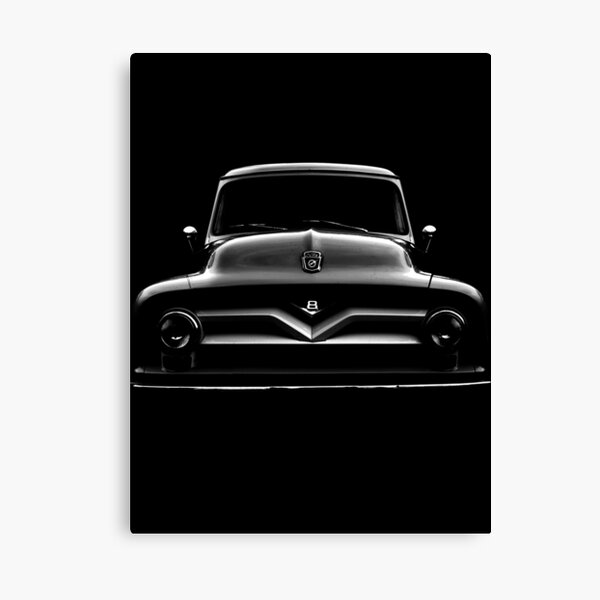 "ford f100, black shirt" Canvas Print for Sale by hottehue | Redbubble