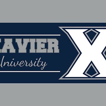 "Xavier University" Sticker for Sale by kristengerard21 | Redbubble