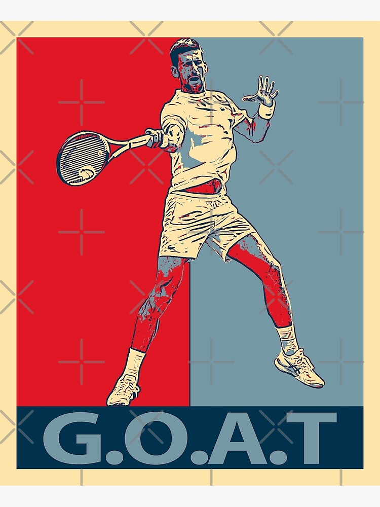 "novak djokovic logo 2022" Poster for Sale by NoorSaltDesign | Redbubble