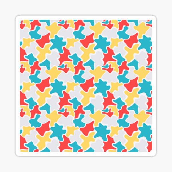 "Colorful Blobs" Sticker for Sale by Happymoms | Redbubble