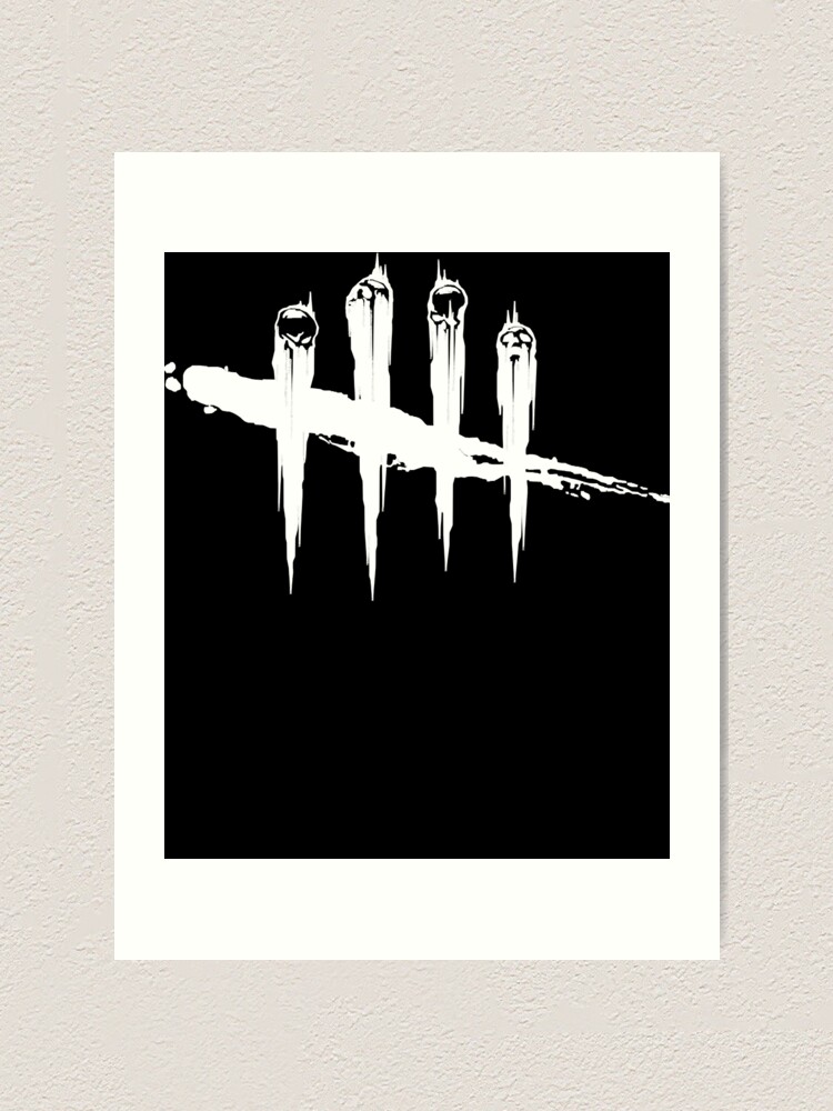 "Dead by daylight logo " Art Print for Sale by Paulanthon | Redbubble