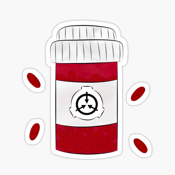 "SCP-500: Panacea" Sticker for Sale by Radio00 | Redbubble