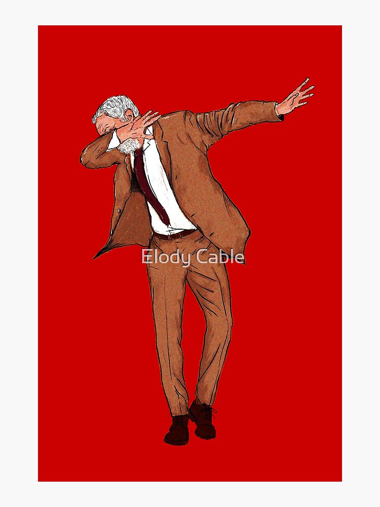 "Jeremy Corbyn Dab" Sticker for Sale by cjnd | Redbubble