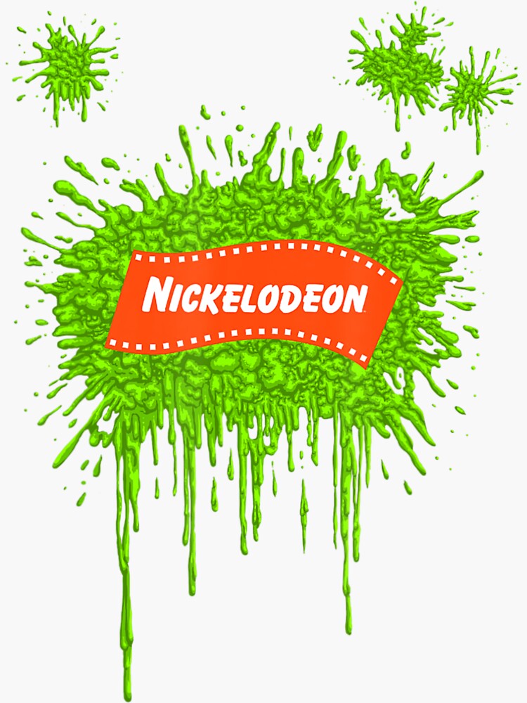 "Nickelodeon Slime Splat" Sticker for Sale by ZinGui | Redbubble