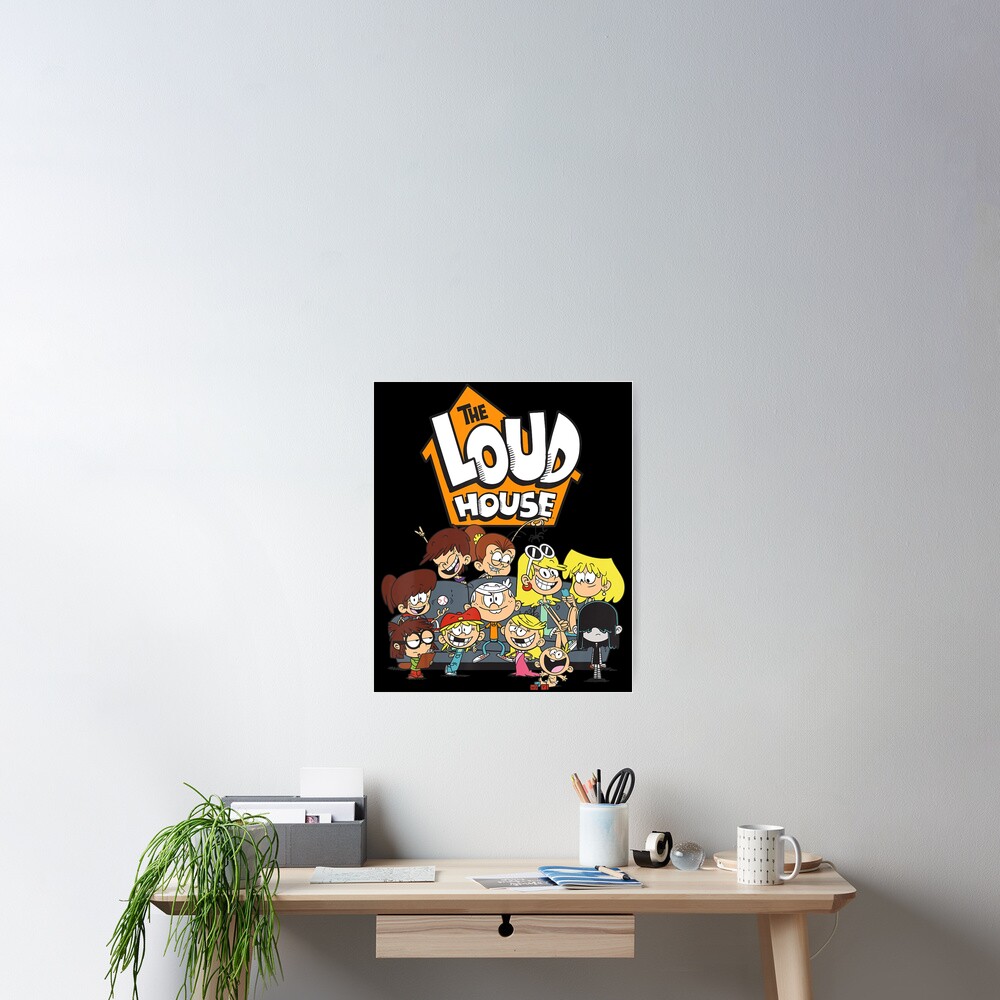 "Nickelodeon The Loud House Character" Poster for Sale by ZinGui ...