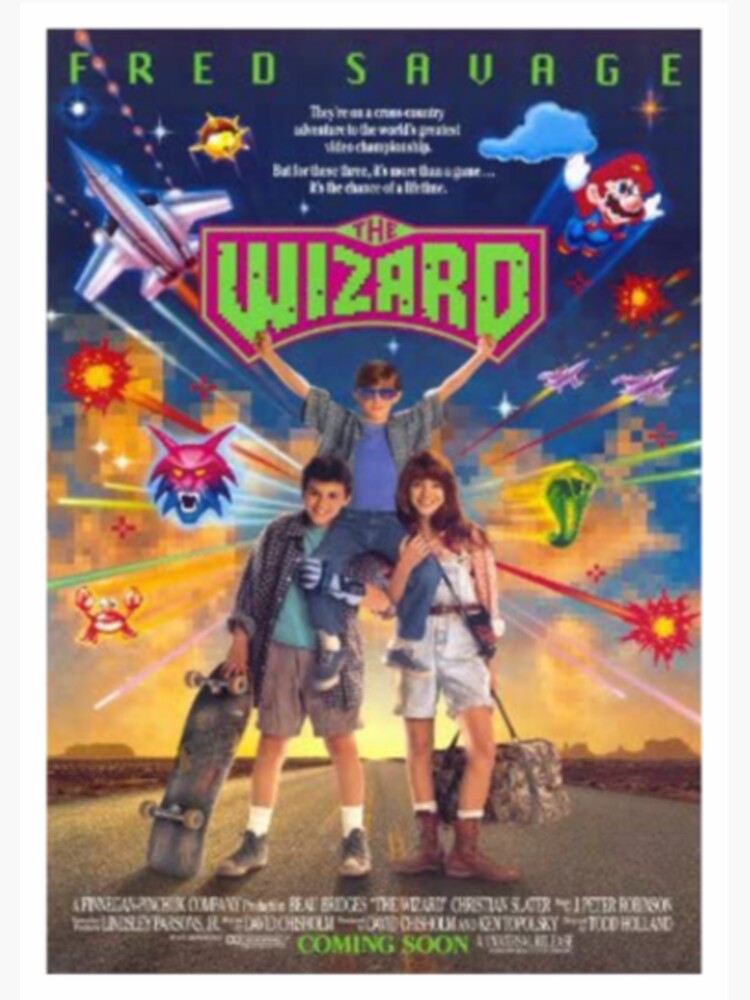 "The Wizard Movie" Sticker for Sale by LianBarista | Redbubble