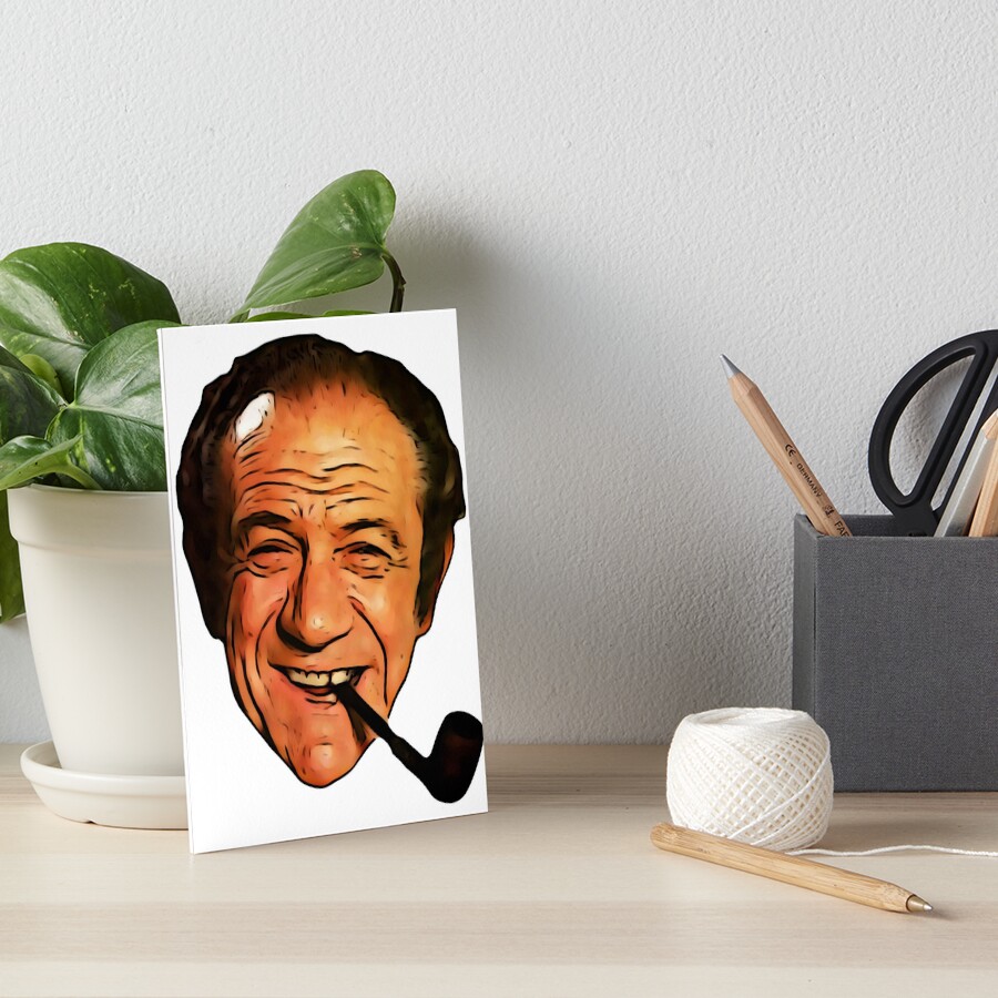 "Sid James laughing" Art Board Print by RainbowRetro | Redbubble