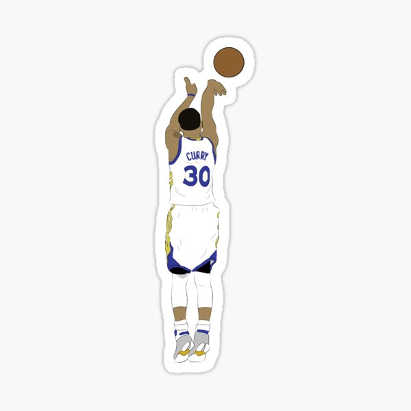 "Stephen Curry 30" Sticker for Sale by DefineYUStyle | Redbubble