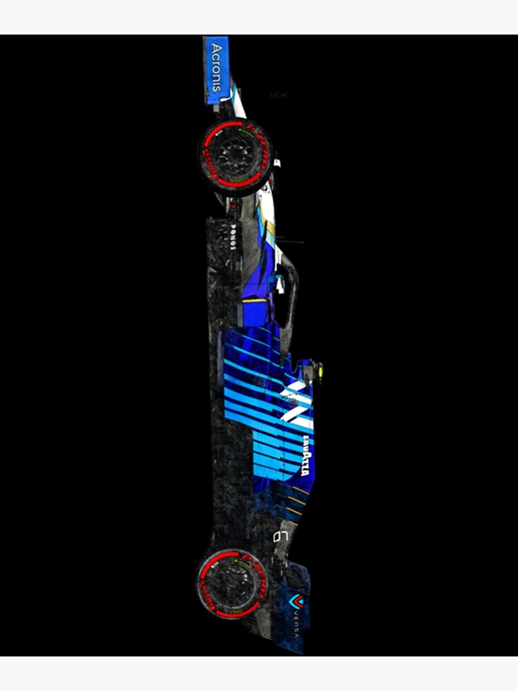 "Nicholas Latifi F1 2021 Williams Car Art " Poster for Sale by ...