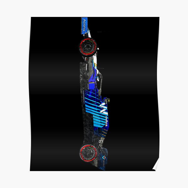 "Nicholas Latifi F1 2021 Williams Car Art " Poster for Sale by ...