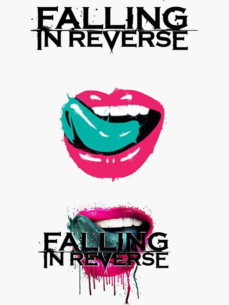 "Falling In Reverse Sticker Pack Sticker" Sticker for Sale by ...