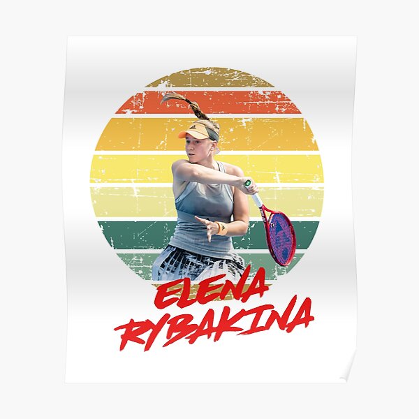 Póster «Elena Rybakina campeona» de NoorSaltDesign | Redbubble