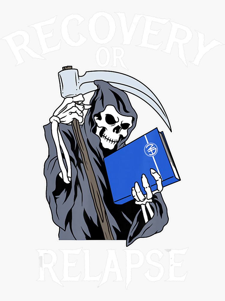 Recovery Or Relapse Narcotics Anonymous Basic Text Na Sticker For