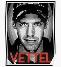 Sebastian Vettel: Posters | Redbubble