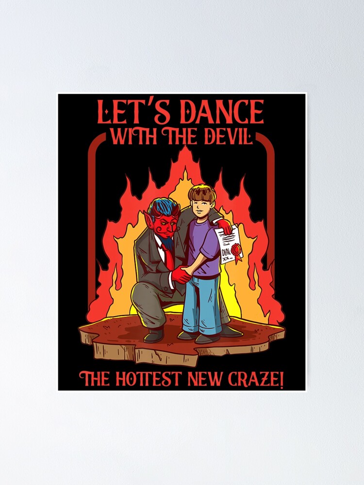 "Let's Dance With The Devil 666 Baphomet" Poster for Sale by CoBann ...