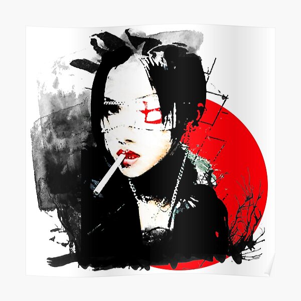 "Japanese Punk Girl" Poster by vivalarevolucio | Redbubble