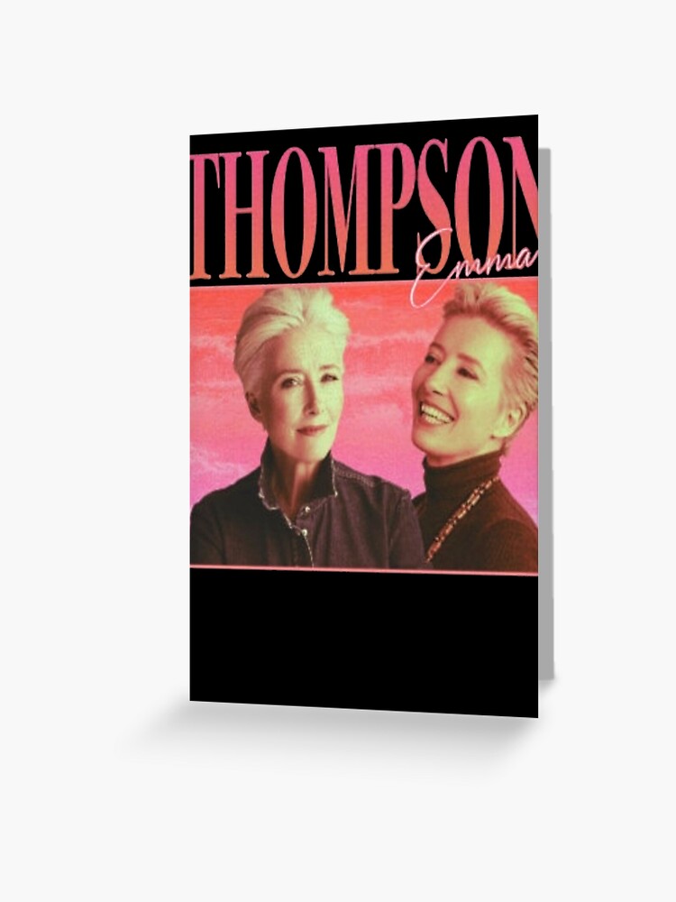 "Emma thompson" Greeting Card for Sale by Maria898 | Redbubble