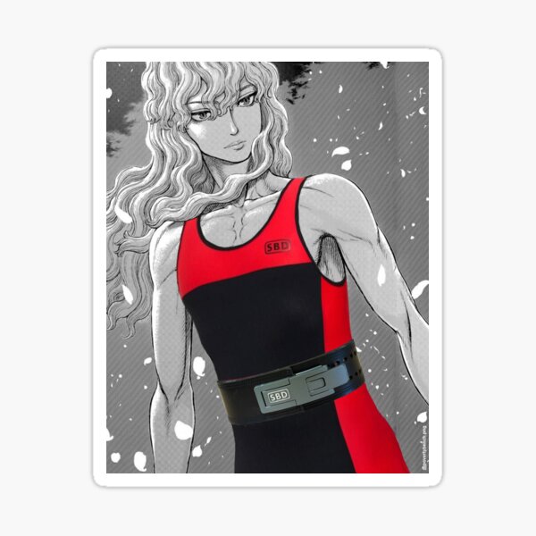 "SBD Powerlifter Griffith" Sticker for Sale by ionicnova | Redbubble