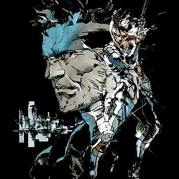 "Metal Gear Solid Snake & Raiden" Poster for Sale by AnjelaoStore ...
