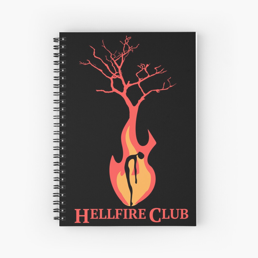 "HELLFIRE CLUB BACKPACK STRANGER THINGS VECNA UNOFFICIAL" Spiral ...