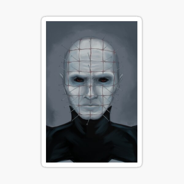 "Pinhead" Sticker by frankenchez | Redbubble